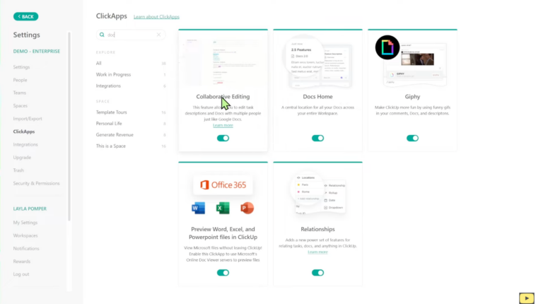 How To Use Clickup Docs Beginner Tutorial Processdriven