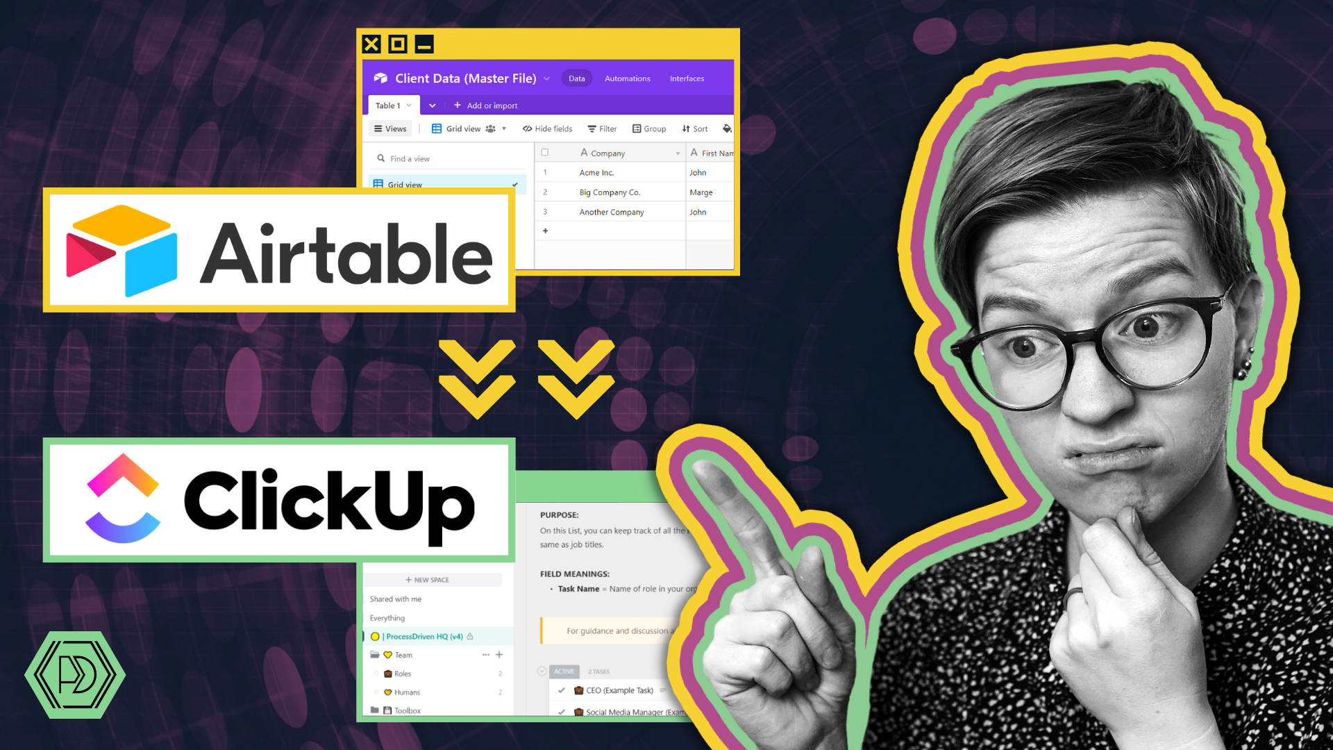 How To Integrate Airtable And Clickup Beginner Zapier Tutorial Processdriven